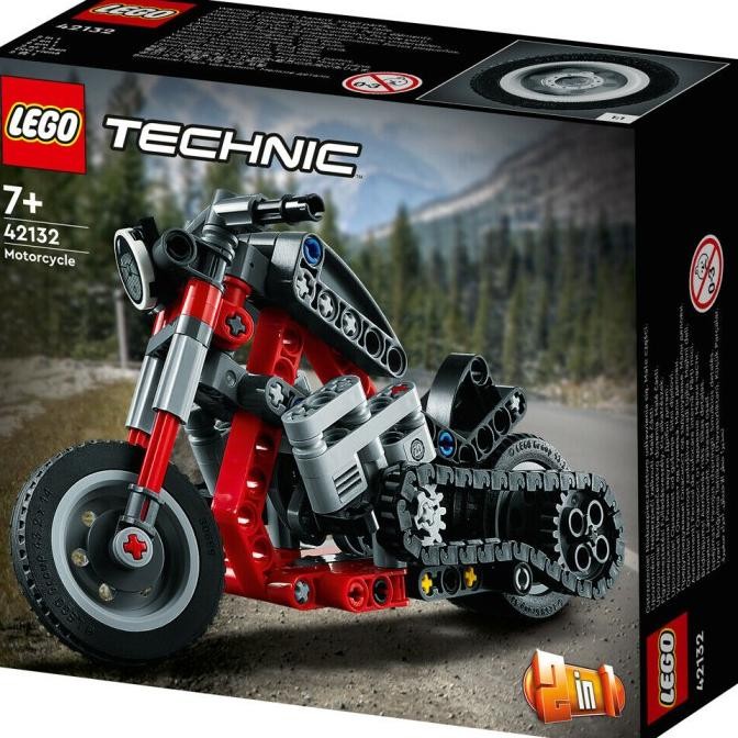 Jual LEGO Technic-42132 Motorcycle Set Creator Toys Motor City Bike ...