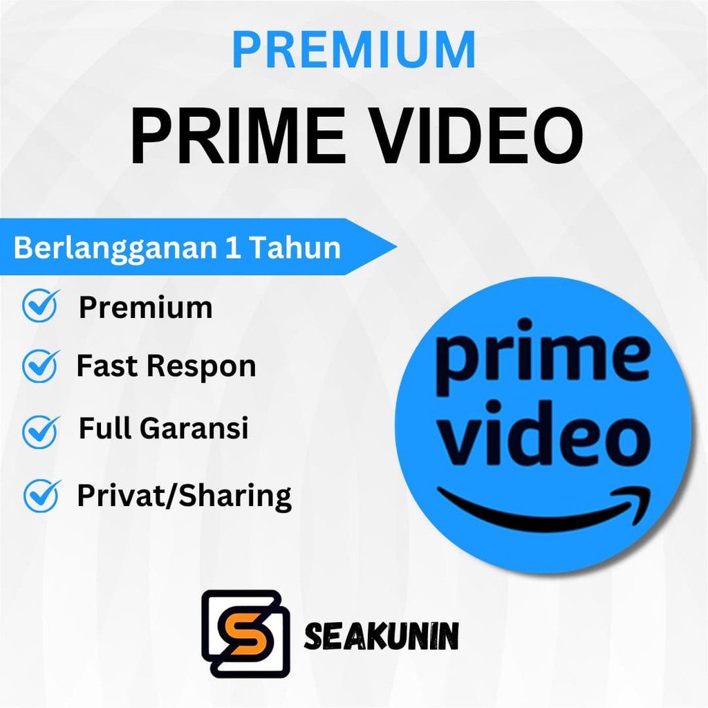 Jual Prime Video Bisa All Device Tv, Hp, Web 1 Tahun Full Garansi ...