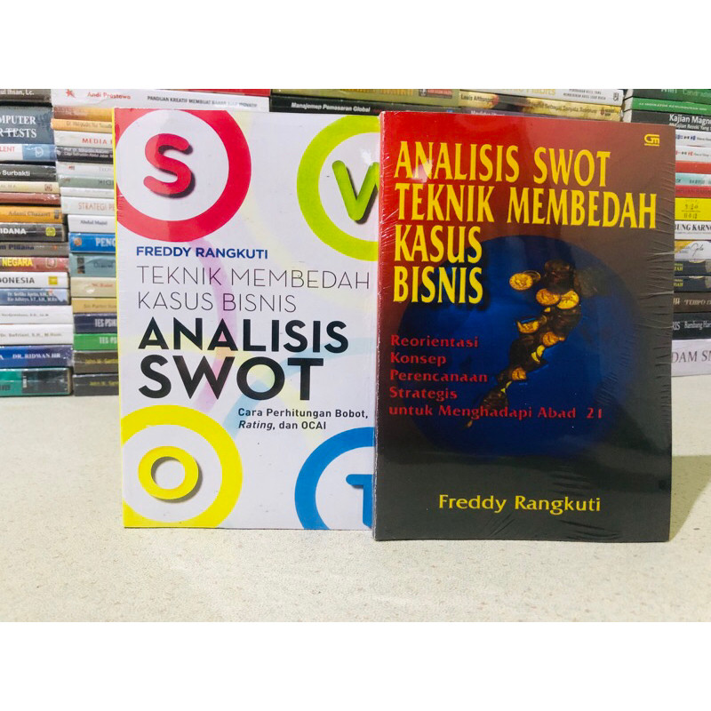 Jual Paket 2 Buku Analisis swot - Freddy rangkuti | Shopee Indonesia