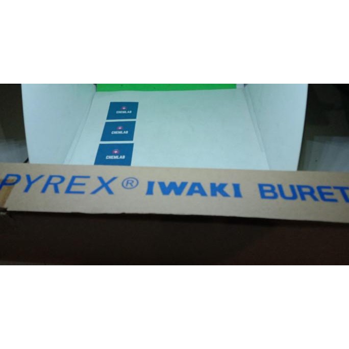 Jual Buret 50Ml Capacity . Clear Class A. Amber Graduation. Iwaki Pyrex Original Dan Terlaris ...