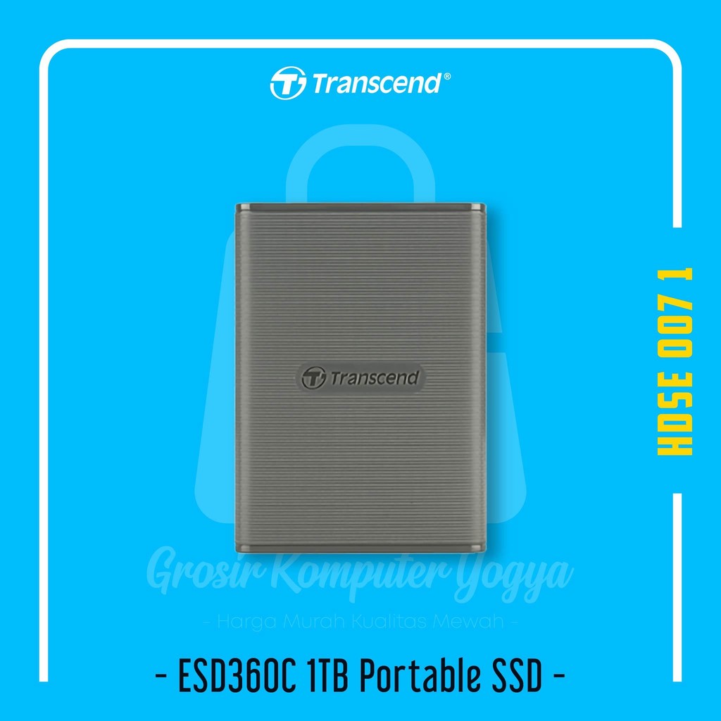 Jual Transcend ESD360C 1TB 2000 MB/s Read Type-C Portable External SSD ...