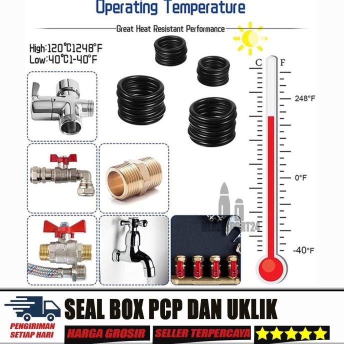 Jual Oring Seal Box Pcp Sil Box Pcp Seal Box Oring Pcp Seal Box Hitam ...