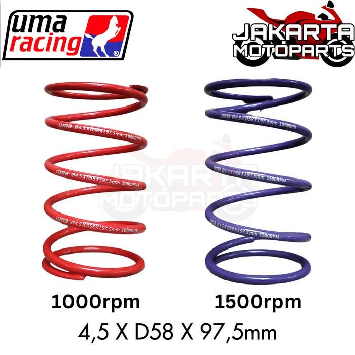 Jual PER CVT Uma Racing 1000 1500 RPM Nmax Aerox155 Lexi 125 Lexi LX ...