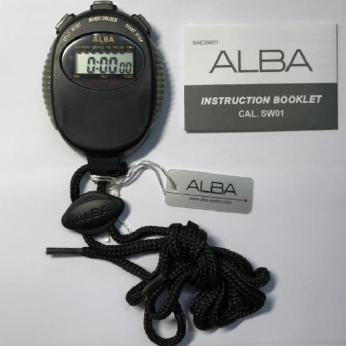 Jual Stopwatch ALBA AXA29 AXA29Z Original [terbaik] | Shopee Indonesia