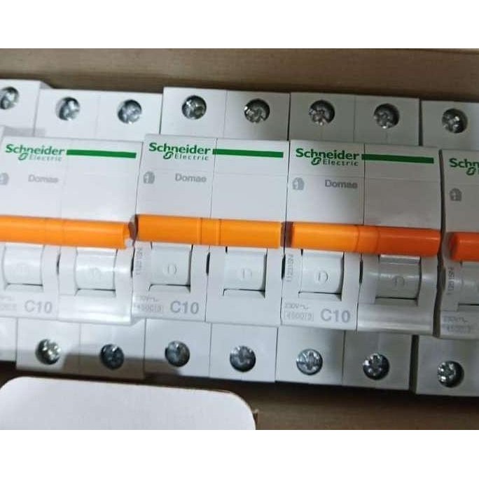 Jual MCB Domae Schneider 2 Phase 2A 4A 6A 10A 16A 20A 25A 32A 40A | Shopee Indonesia