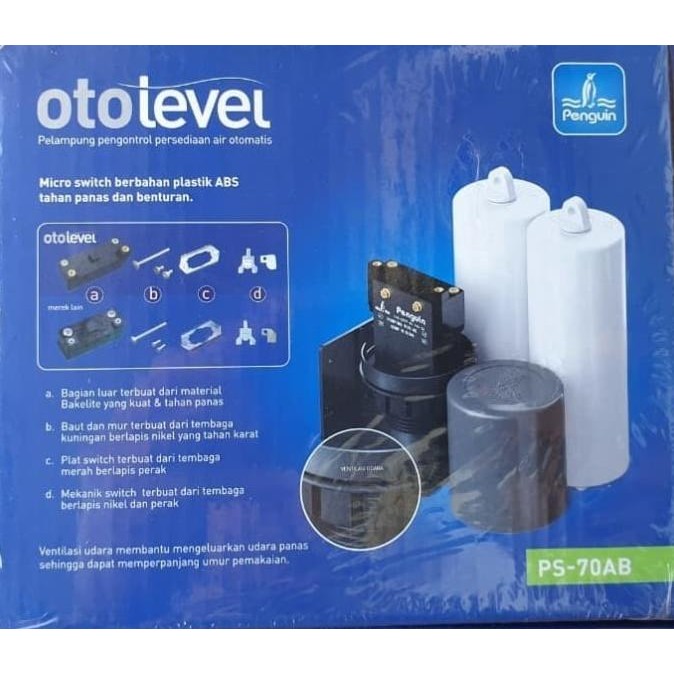 Jual OTOLEVEL auto Radar Switch Penguin-Pelampung Toren Tangki air ...