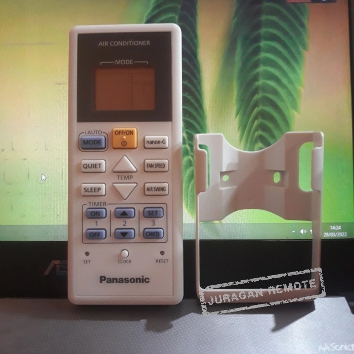 Jual Remote Control Remot Ac Panasonic R32 R410 WKJ 01880 - 0700 Ori ...