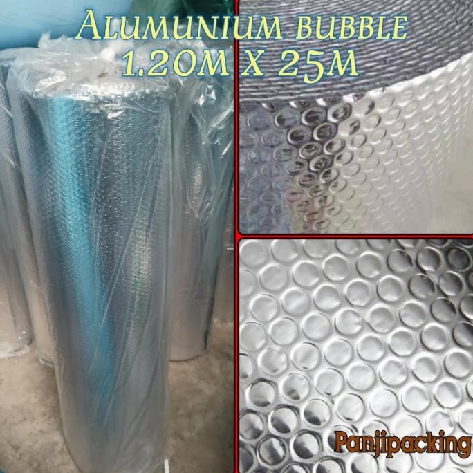 Jual TERMURAH - Alumunium Foil Bubble 1,2m x 25m Double Almunium ...