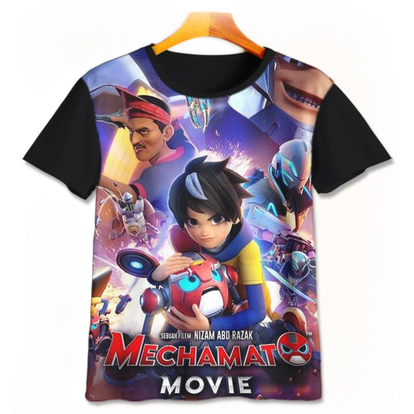 Jual Kaos Kartun Mechamato Boboiboy Mechamat-2-designWD Kaos Anak Laki ...