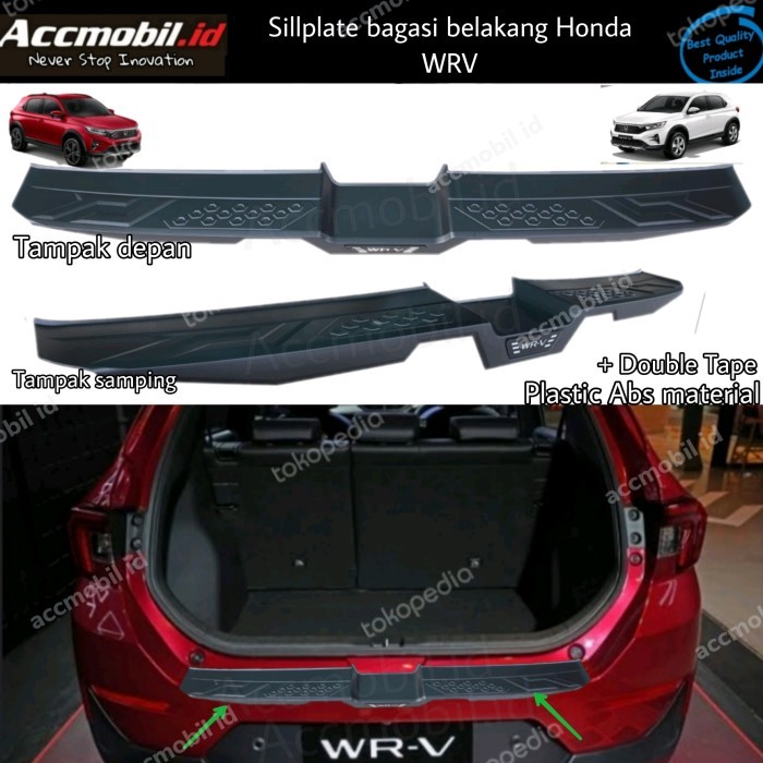 Jual sillplate sill plate belakang bagasi honda wrv wr v | Shopee Indonesia