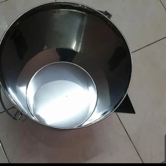 Jual alat spbu pertamina bbm ember stainlees 20liter | Shopee Indonesia