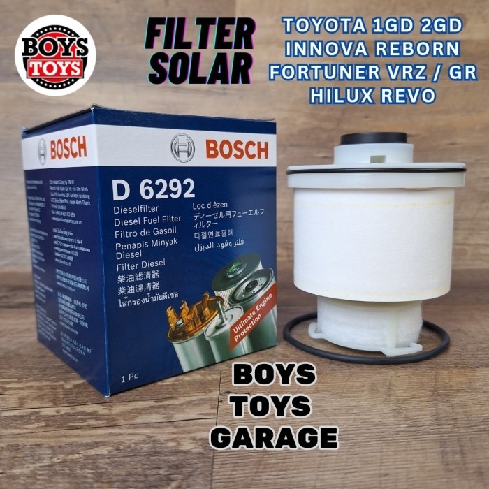 Jual Filter Solar Innova Reborn Fortuner VRZ 2GD 1GD Diesel Fuel Filter ...