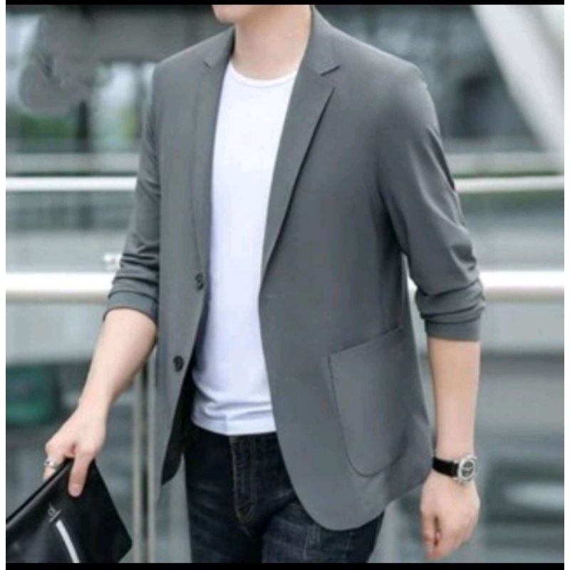 Jual blazer pria elegan - blazer pria casual - blazer pria premium -jas ...