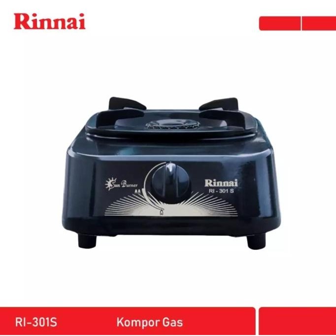 Jual RINNAI KOMPOR GAS 1 (SATU) TUNGKU RI-301S RI301S TEFLON SUN BURNER ORIGINAL DAN TERPERCAYA ...