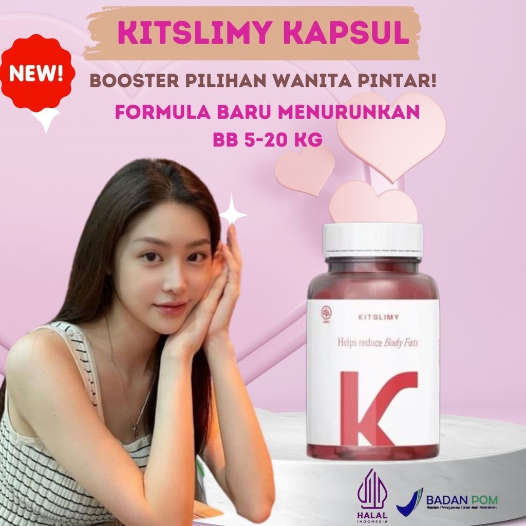 Jual FREE GIFT!!! Kitslimy Capsule Obat Kapsul Pelangsing Badan BPOM ...