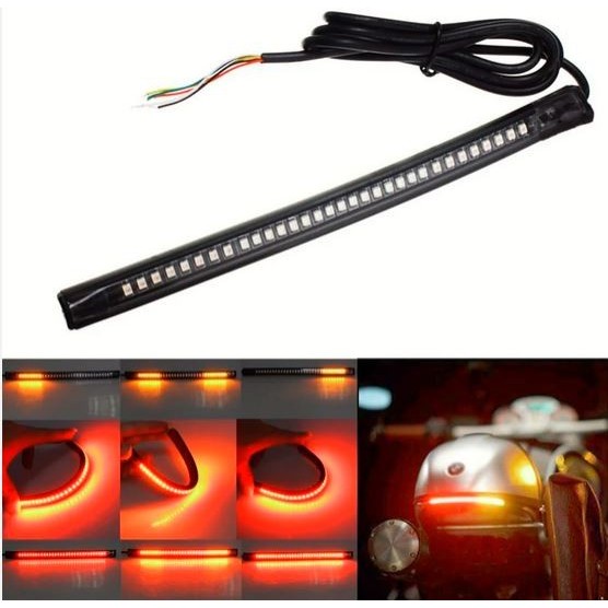Jual Lampu Stop Lamp Drl Led Strip Flexible Motor 20Cm Brake Lamp Sein ...