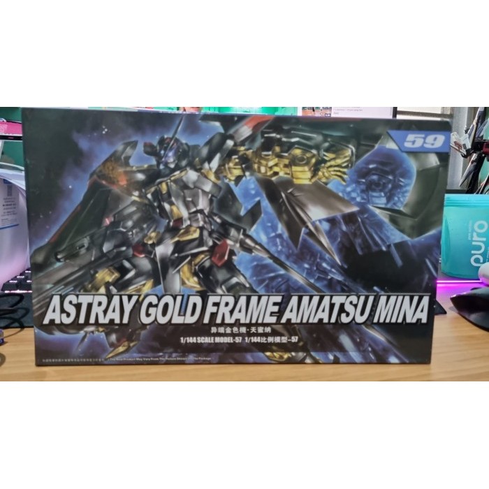 Jual REadyyy! 1/144 HG GUNDAM ASTRAY GOLD FRAME AMATSU MINA GAOGAO ...