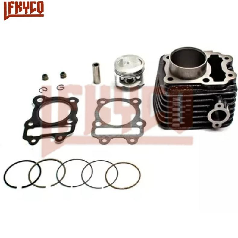 Jual motorcycle accessories 53mm engine parts cylinder piston kit 100cc ...