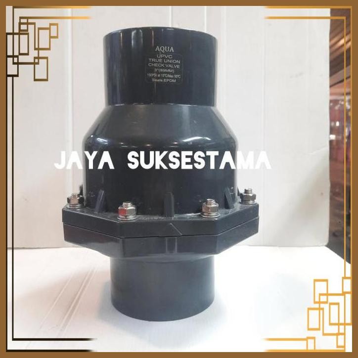 Jual [JST] SWING CHECK VALVE PVC SOCKET 1 1/4" INCH UPVC - KLEP TABOK UPVC SOCKET | Shopee Indonesia