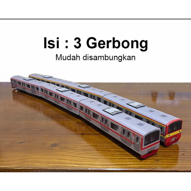 Jual Kereta Api Indonesia Commuterline Krl Mainan Miniatur Kereta Api ...
