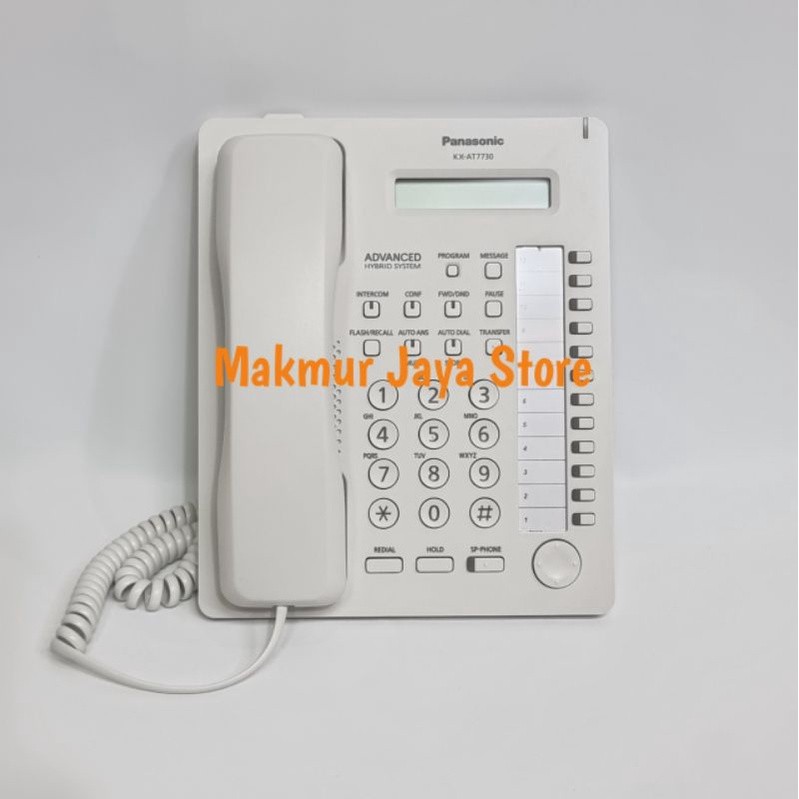 Jual Panasonic Telephone KX-AT7730 Digital Proprietary | Shopee Indonesia