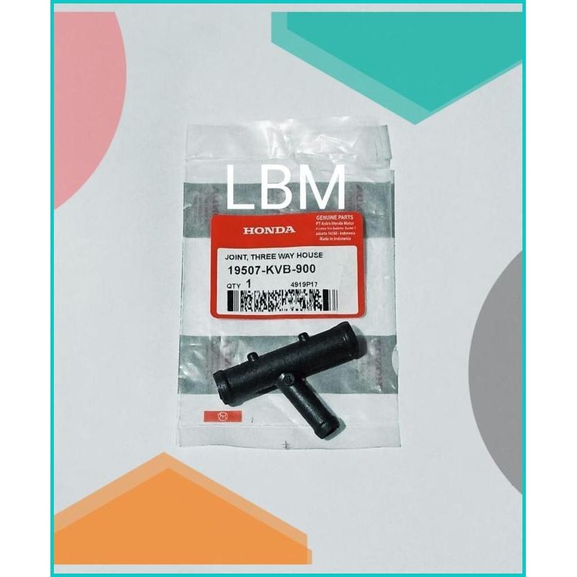 Jual Pipa selang radiator vario 110 karbu joint 3 way house VARIO ...