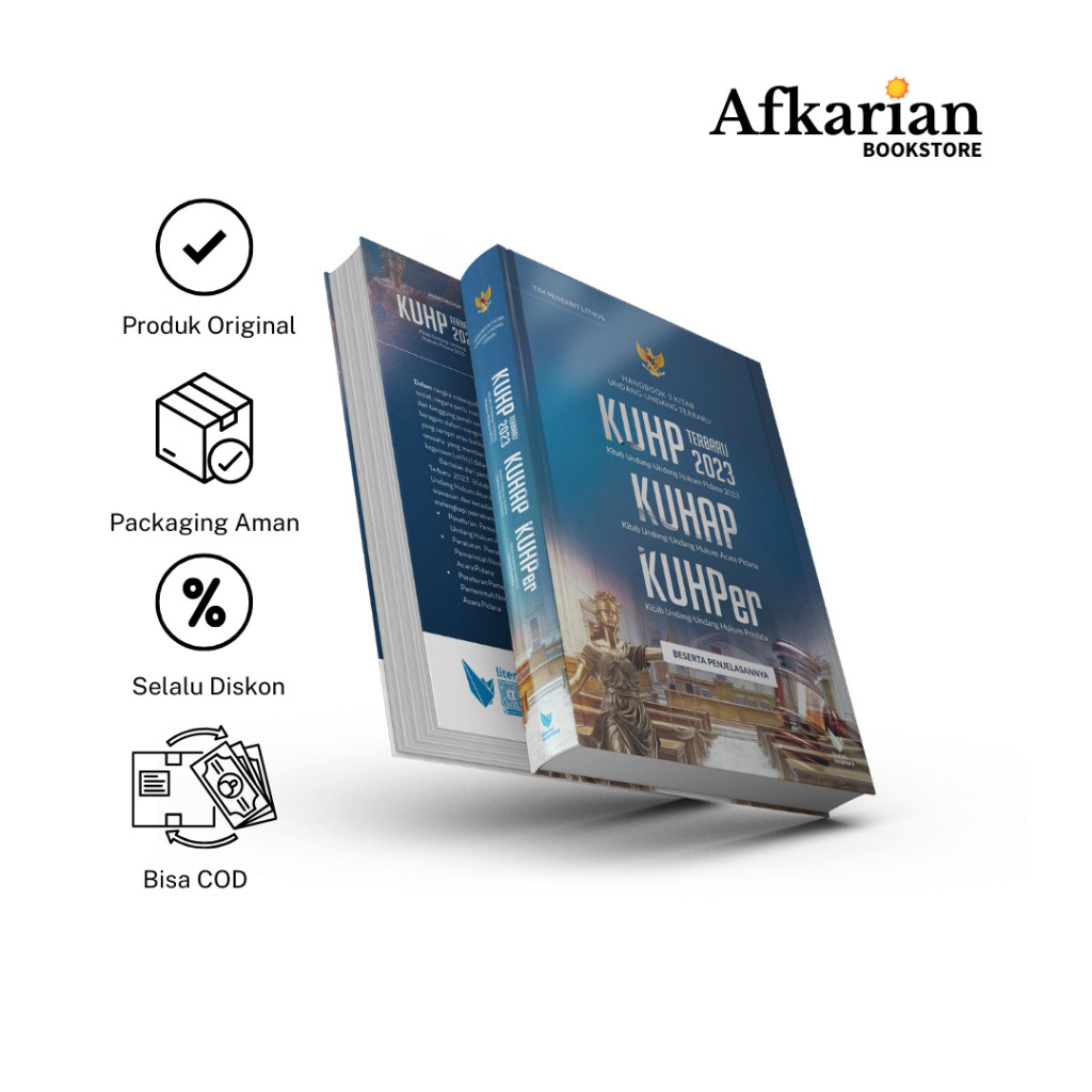 Jual HANDBOOK 3 KITAB UNDANG-UNDANG TERBARU: KUHP Terbaru 2023 (Kitab Undang-Undang Hukum Pidana ...