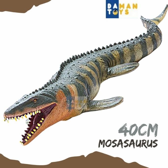 Jual mainan mosasaurus dinosaurus figure dinosaurs dino besar jumbo ...