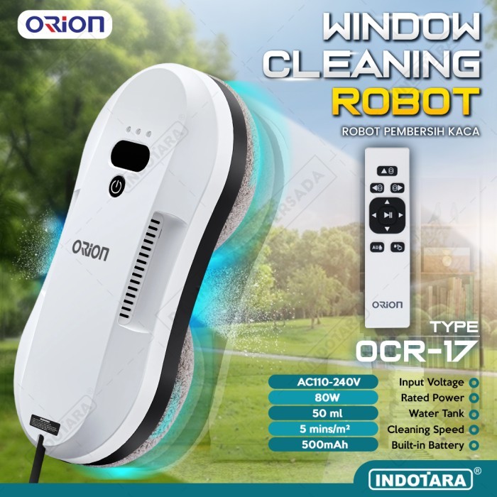 Jual Robot Window Cleaner - Robot Pembersih Kaca Jendela Orion OCR-17 ...