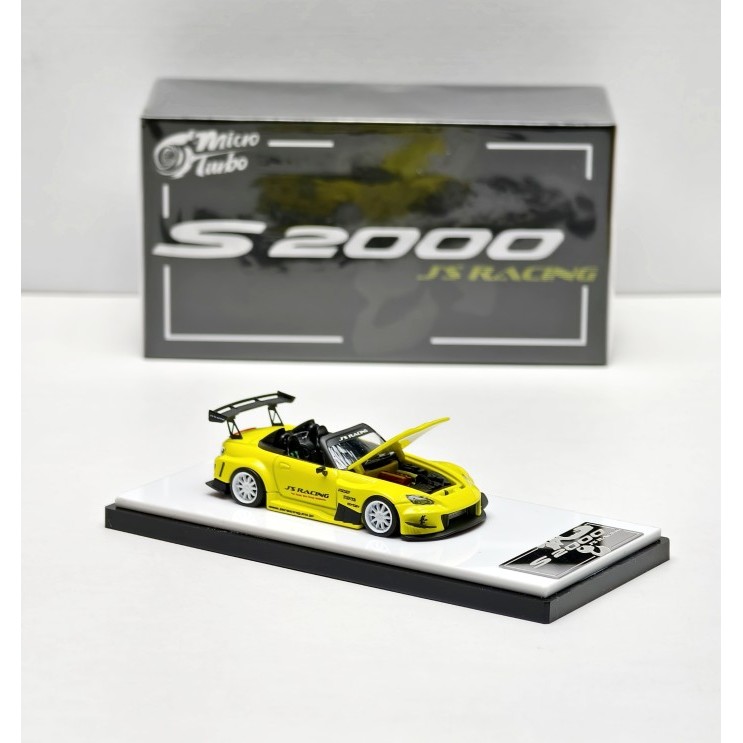 Jual Micro Turbo Honda S2000 Js Racing Japan Jdm Gt Wing Open Hood Limited Edition Yellow Lime ...