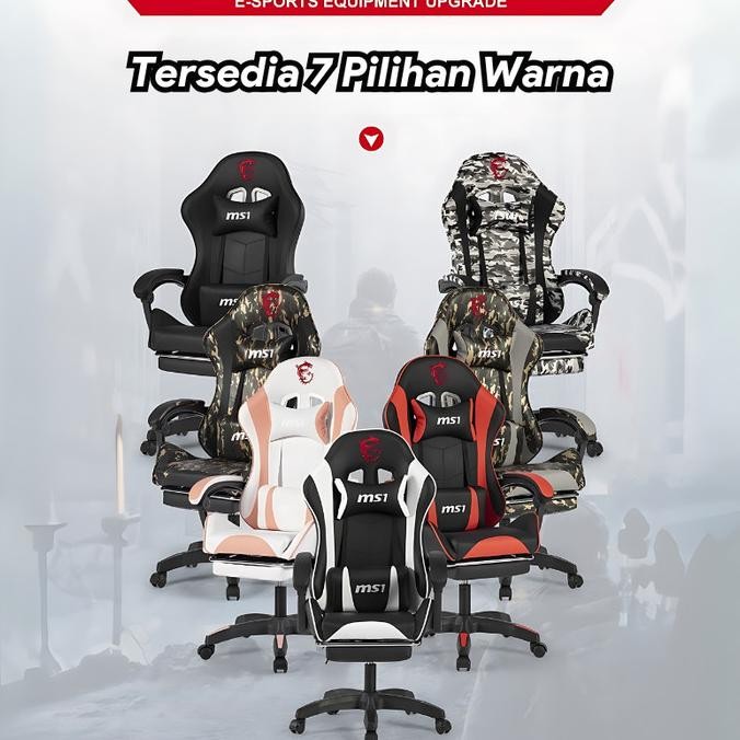 Jual Kursi Gaming Recline Kursi Game Hidrolik Kursi Main Game Kursi Belajar Kursi Live Streaming ...