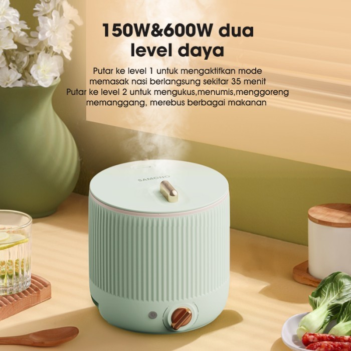Jual SAMONO rice cooker Panci listrik Serbaguna Slow Cooker | Shopee ...