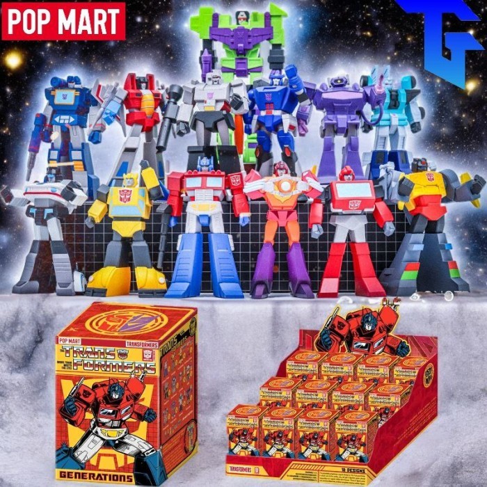 Jual POP MART Transformers Generations G1 Series Blind Box Figure ...