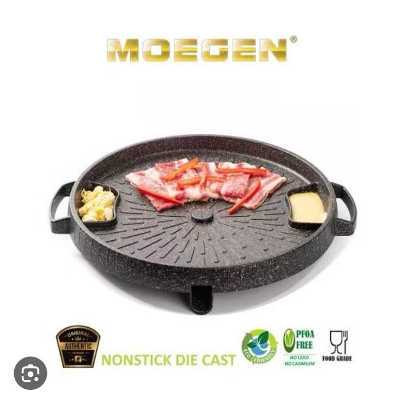 Jual MOEGEN BULGOGI PAN | GRILL PANGGANGAN BBQ | DENGAN PENUTUP ...