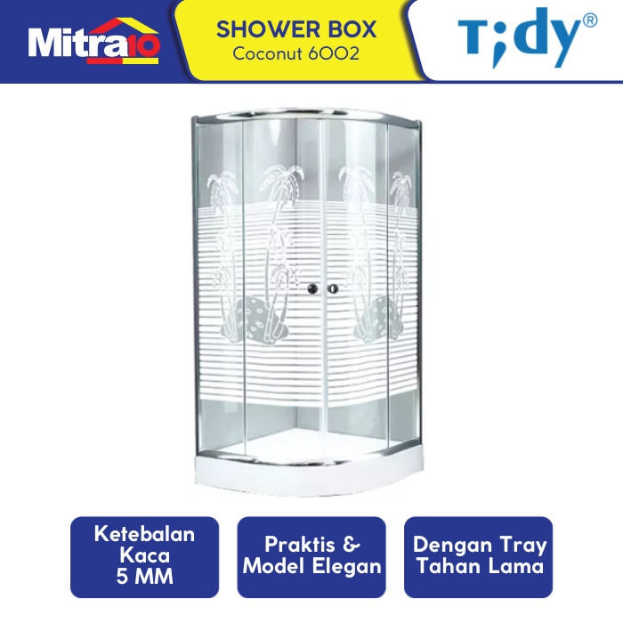Jual PROMO! TIDY QUARTER ROUND WITH TRAY SHOWER CABIN (KUBIKAL SHOWER ...