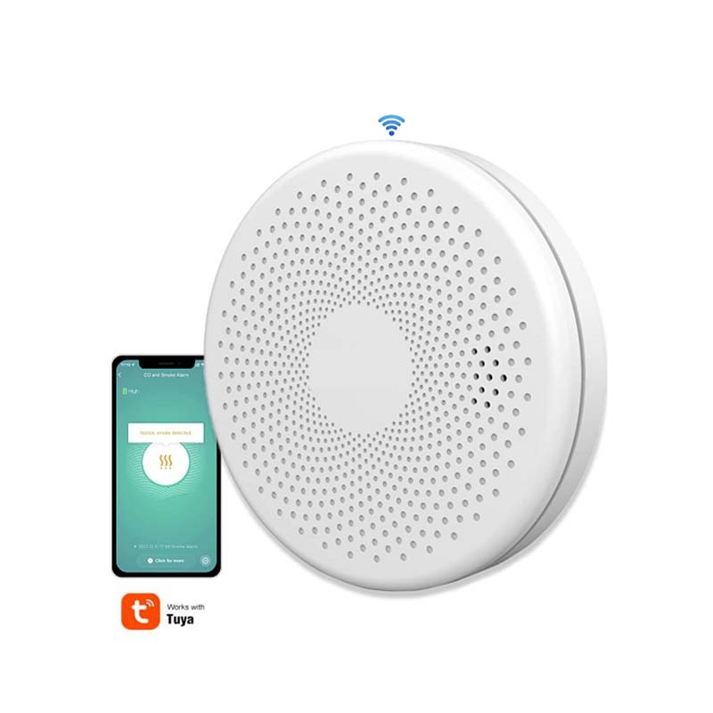 Jual Household Smoke Detector Carbon Monoxide CO Level Monitor | Shopee ...