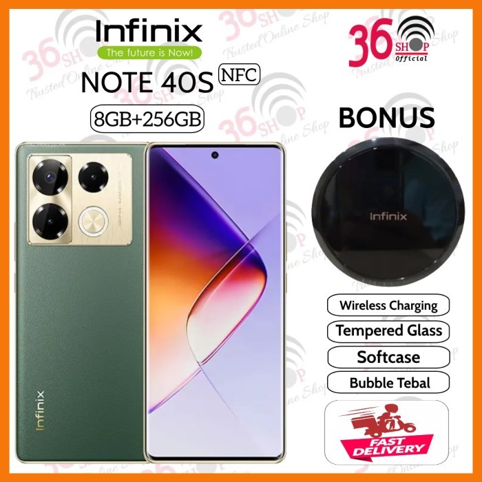 Jual Infinix Note 40S NFC 8/256GB Garansi Resmi 1 Tahun | Shopee Indonesia