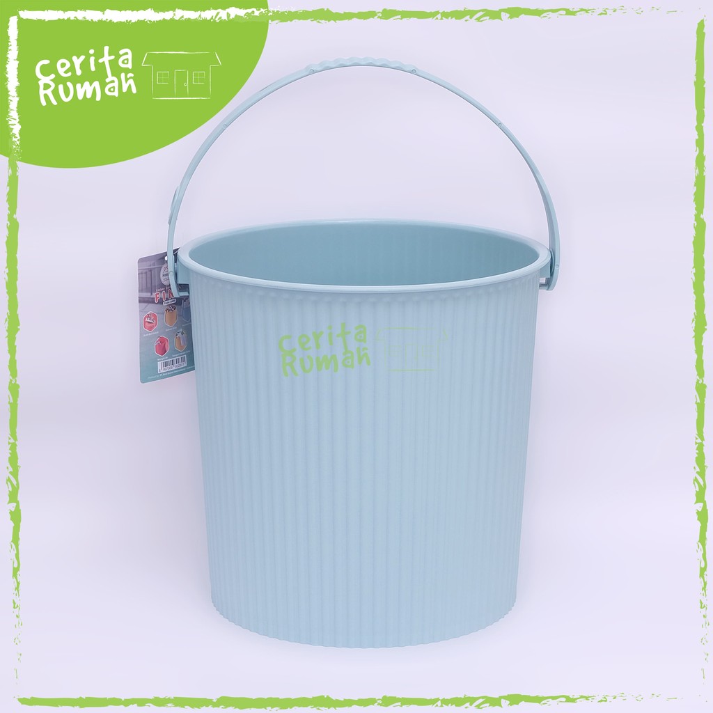 Jual Indoplast - Hommy Fino Ember Plastik dengan Tutup dan Gagang 10 ...