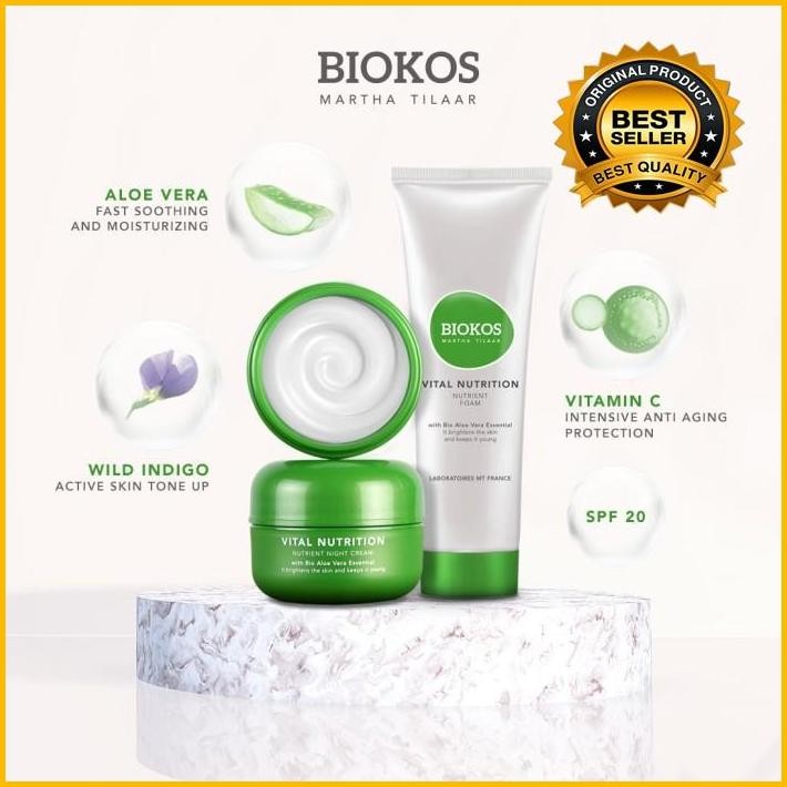 Jual [Bundle] Biokos Vital Nutrition Nutrient Basic Series Terbaru 100 ...