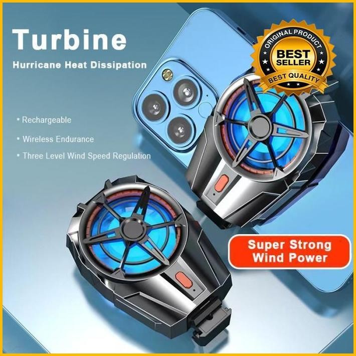 Jual Smartphone Cooling Fan Grotic Built-In Battery Kipas Pendingin ...