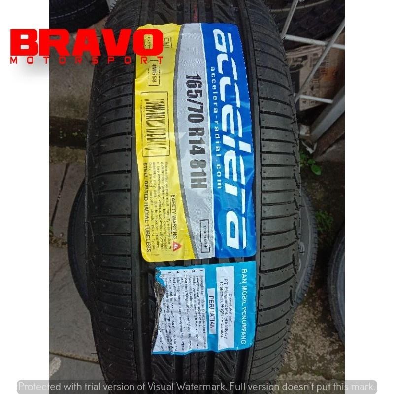 Jual Ban Mobil Ring 14 Tubles Accelera Eco Plush 165 70 R14 Tubeless ...