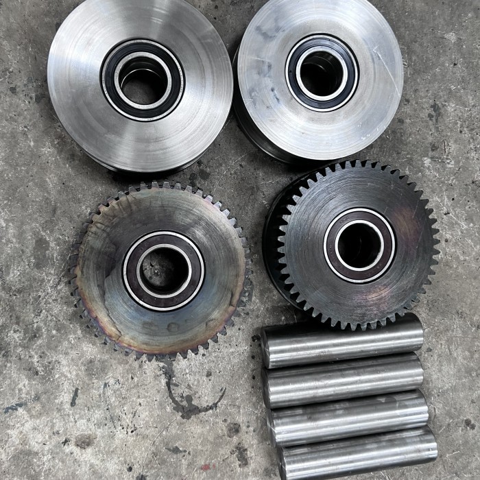 Jual Roda Hoist Crane 1 set ( Tinggal Pasang ) | Shopee Indonesia