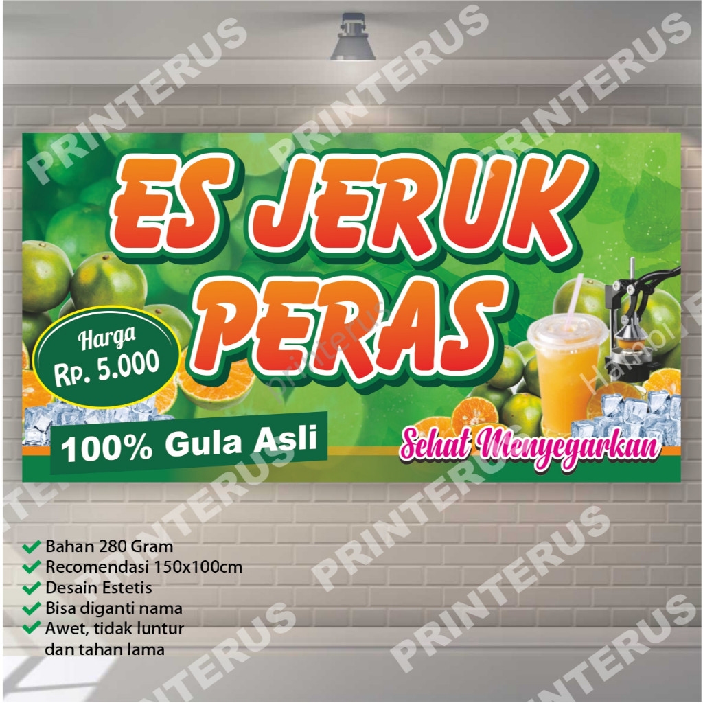 Jual Ambil PROMO Sekarang Juga >> spanduk banner jualan es jeruk peras ...