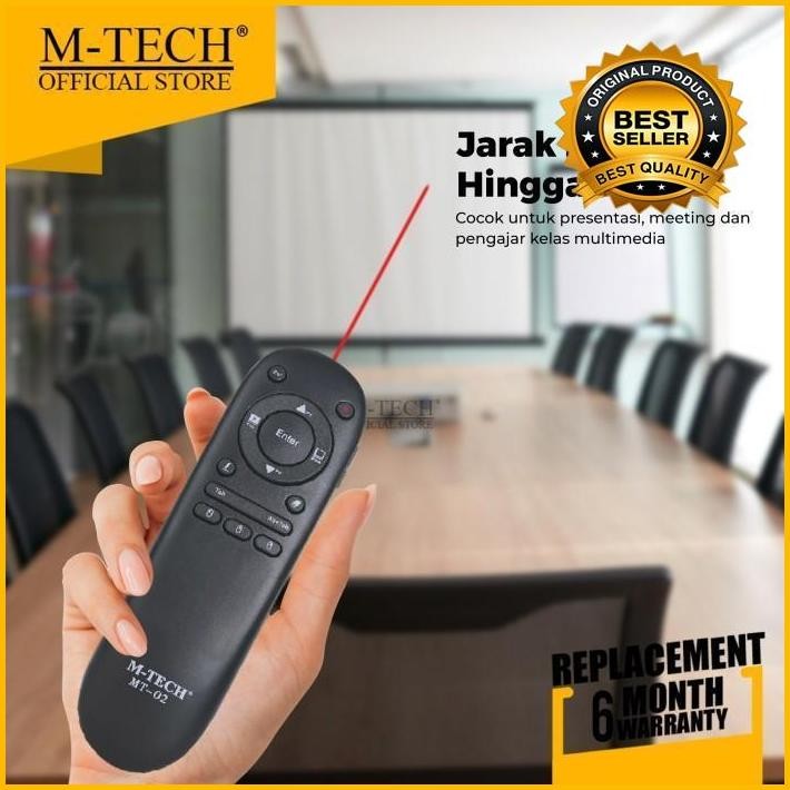 Jual M-Tech Original Laser Pointer With Mouse Function Wireless Mt-02 ...