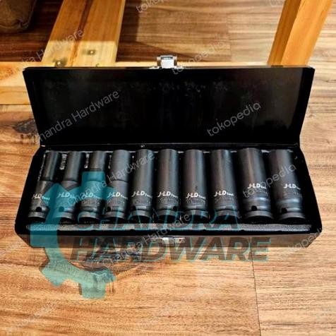 Jual Promo MATA SOK SET JLD 1/2 IN 8 - 24 MM SOCKET SET BAJA ANTI KARAT 10 PCS COD | Shopee ...