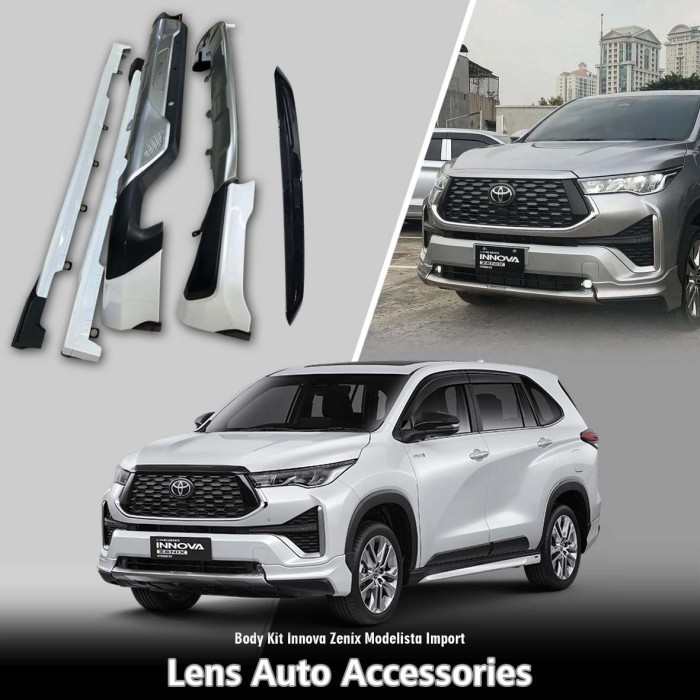 Jual Termurah Body Kit Innova Zenix Modellista Oem | Shopee Indonesia