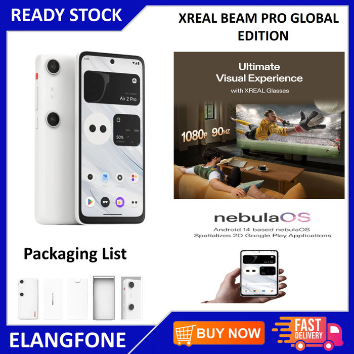 Jual XREAL Beam Pro Android 14 Nebula Operating System | Shopee Indonesia