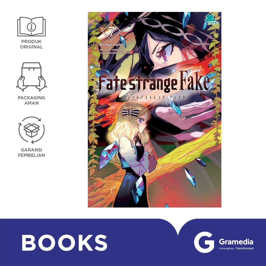 Jual Gramedia Bintaro - Novel Fate/strange Fake 7 (Ryohgo Narita ...