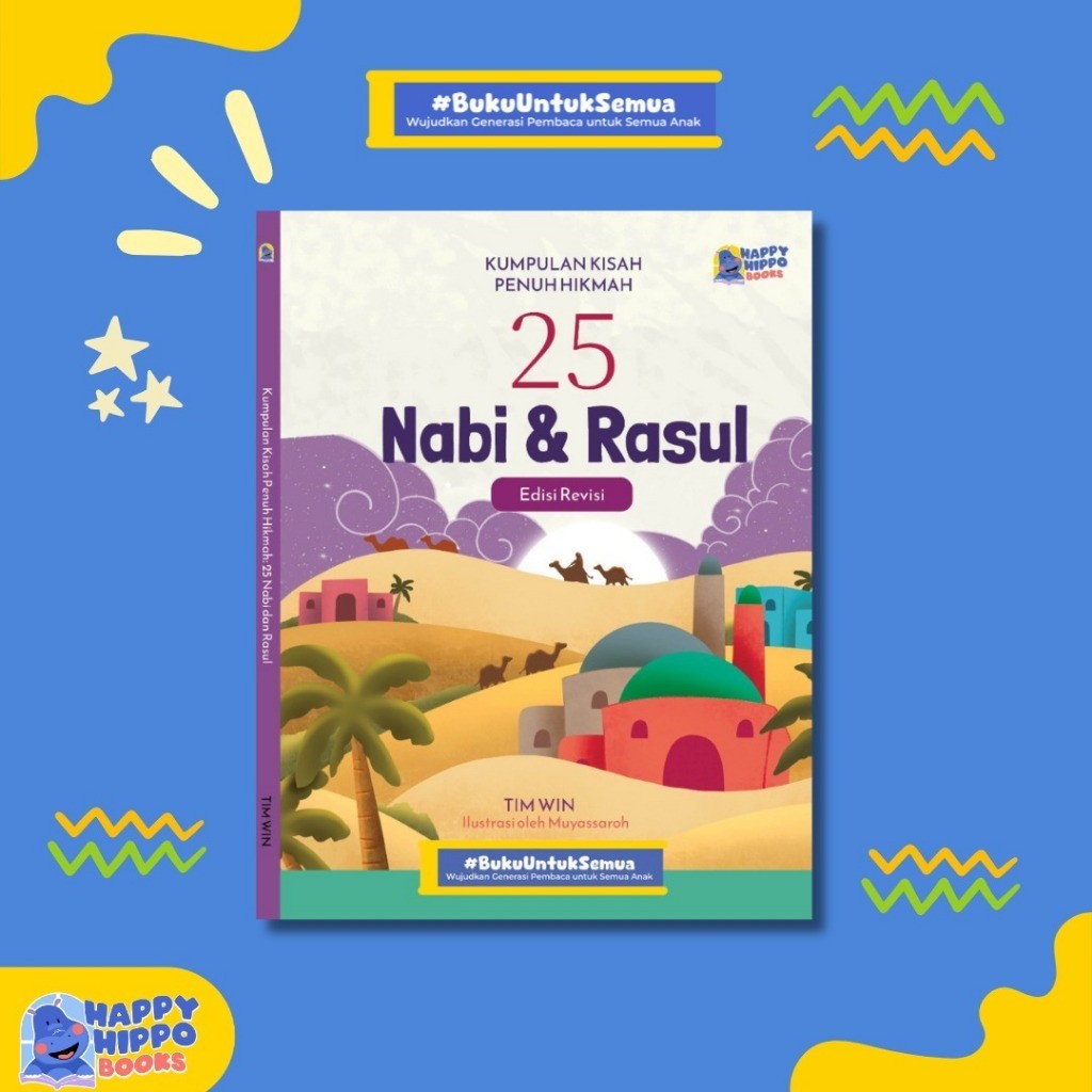 Jual Kumpulan Kisah Penuh Hikmah: 25 Nabi Dan Rasul (Edisi Revisi) | Shopee Indonesia