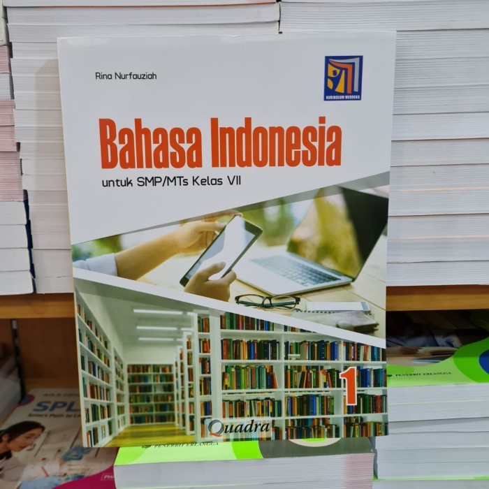 Jual Buku SMP Bahasa Indonesia Kelas 7 VII Kurikulum Merdeka Quadra | Shopee Indonesia